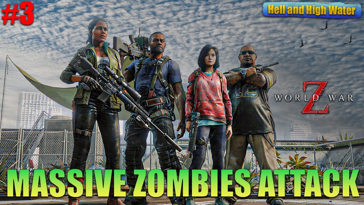I SURVIVED the DEADLIEST ZOMBIE HORDE in World War Z! | WORLD WAR Z ...
