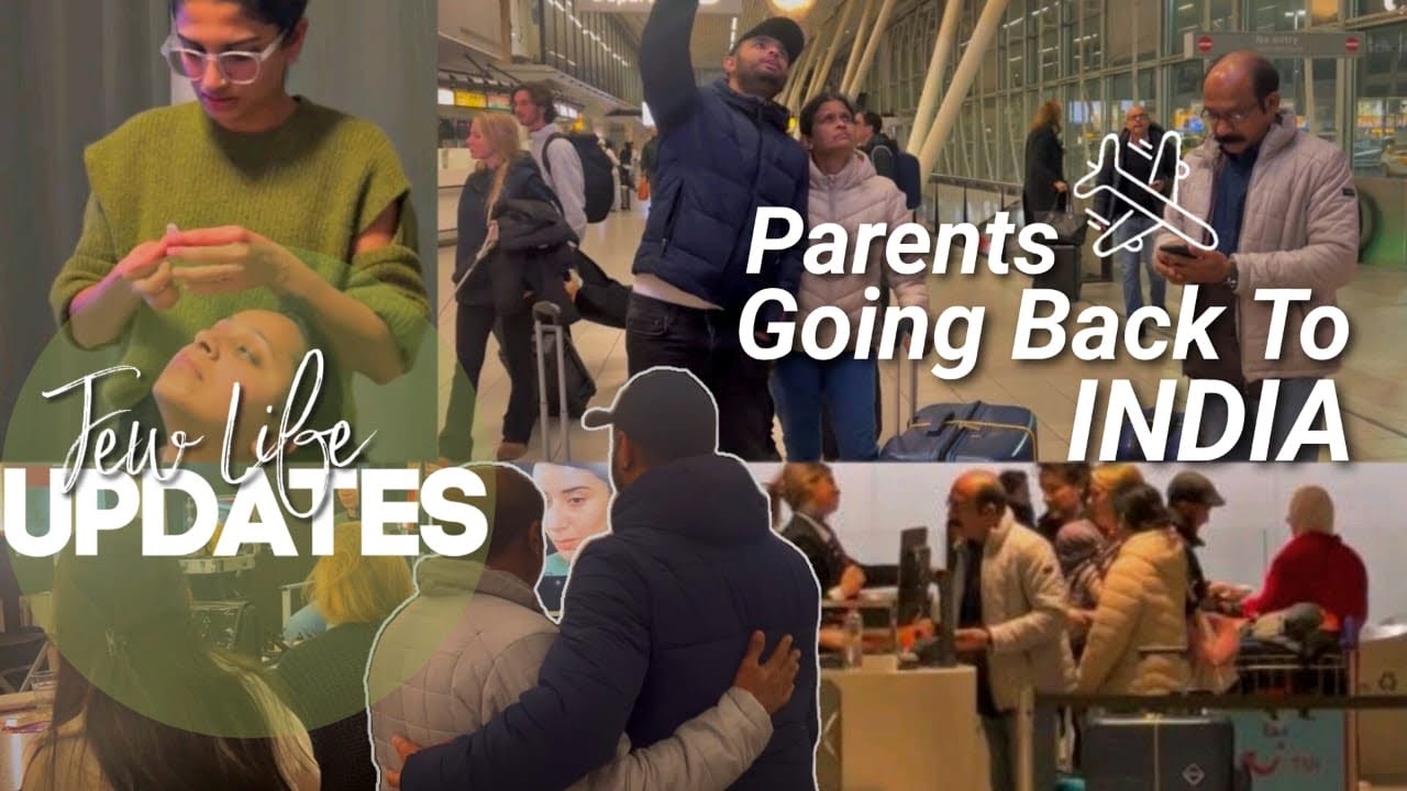 Parents back to India | Back to our routine| Few life updates - YouTube