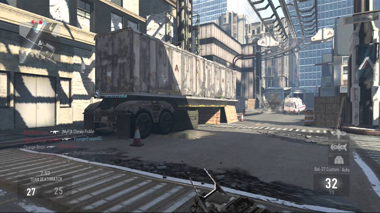 Call Of Duty Advanced Warfare Team Deathmatch on Detroit - YouTube