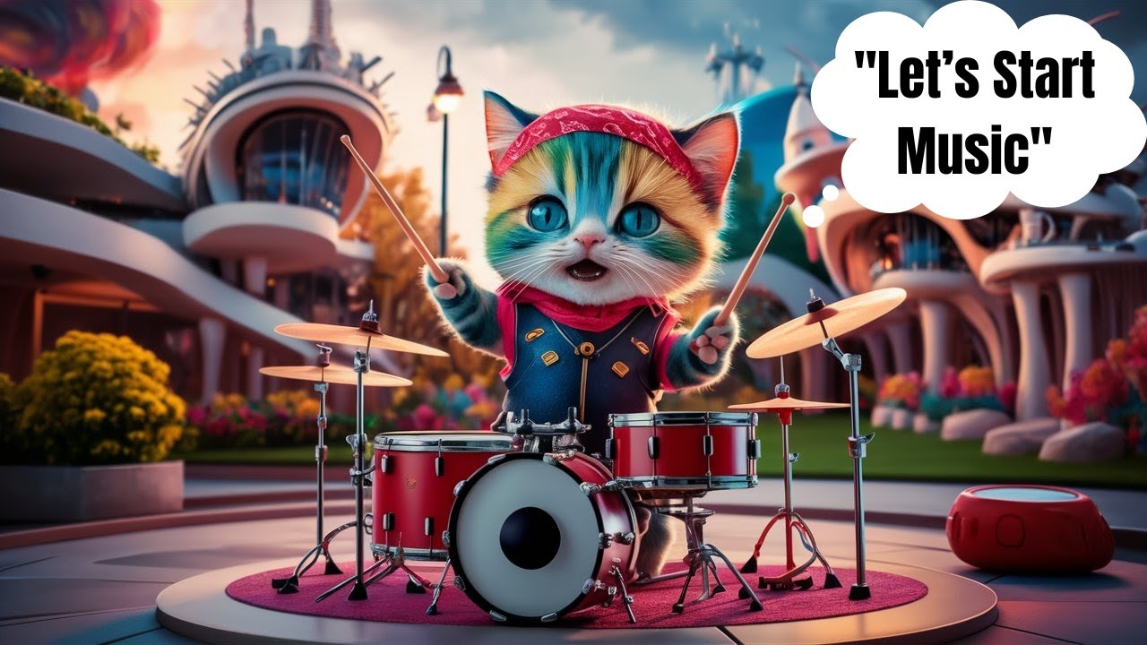 🌸🎤 The Singing Gardener: Cat's Rise to Stardom 😺 #aicat #cat #catstory ...