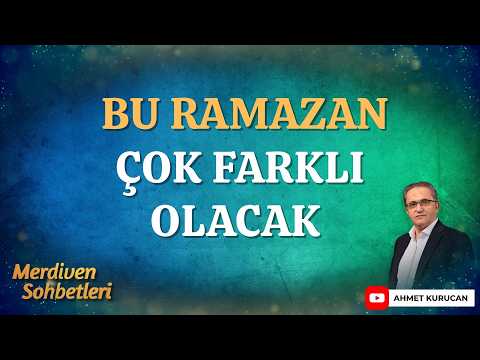 Bu Ramazan Sizi Efendimizin Atmosferine Davet Ediyorum | Ahmet Kurucan