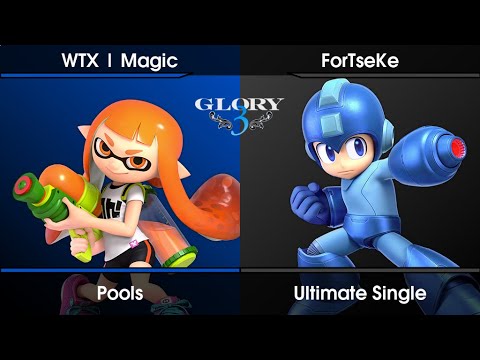 GLORY 3 - Pools - WTX | Magic (Inkling) Vs. ForTseKe (Mega Man) SSBU ...