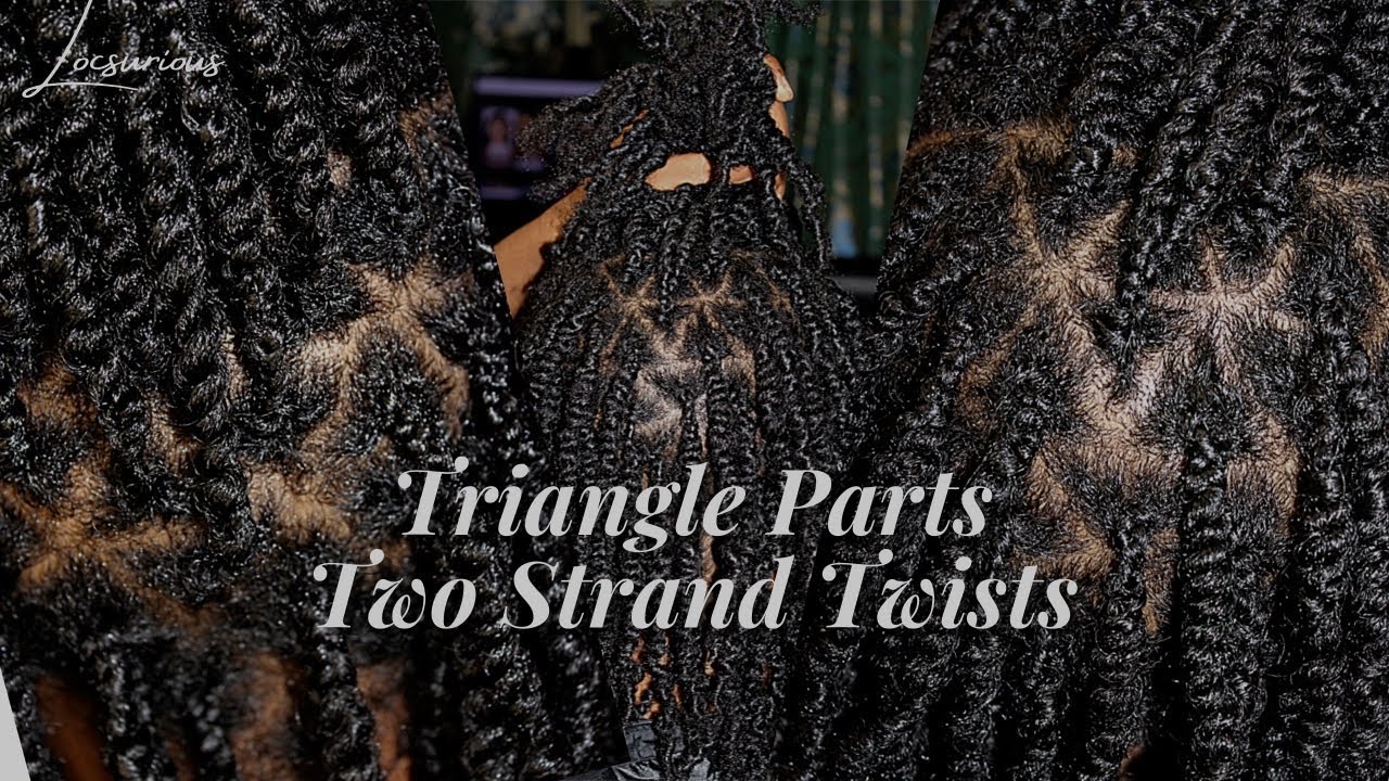 Short Version: Triangle Part - Two Strand Twists - YouTube
