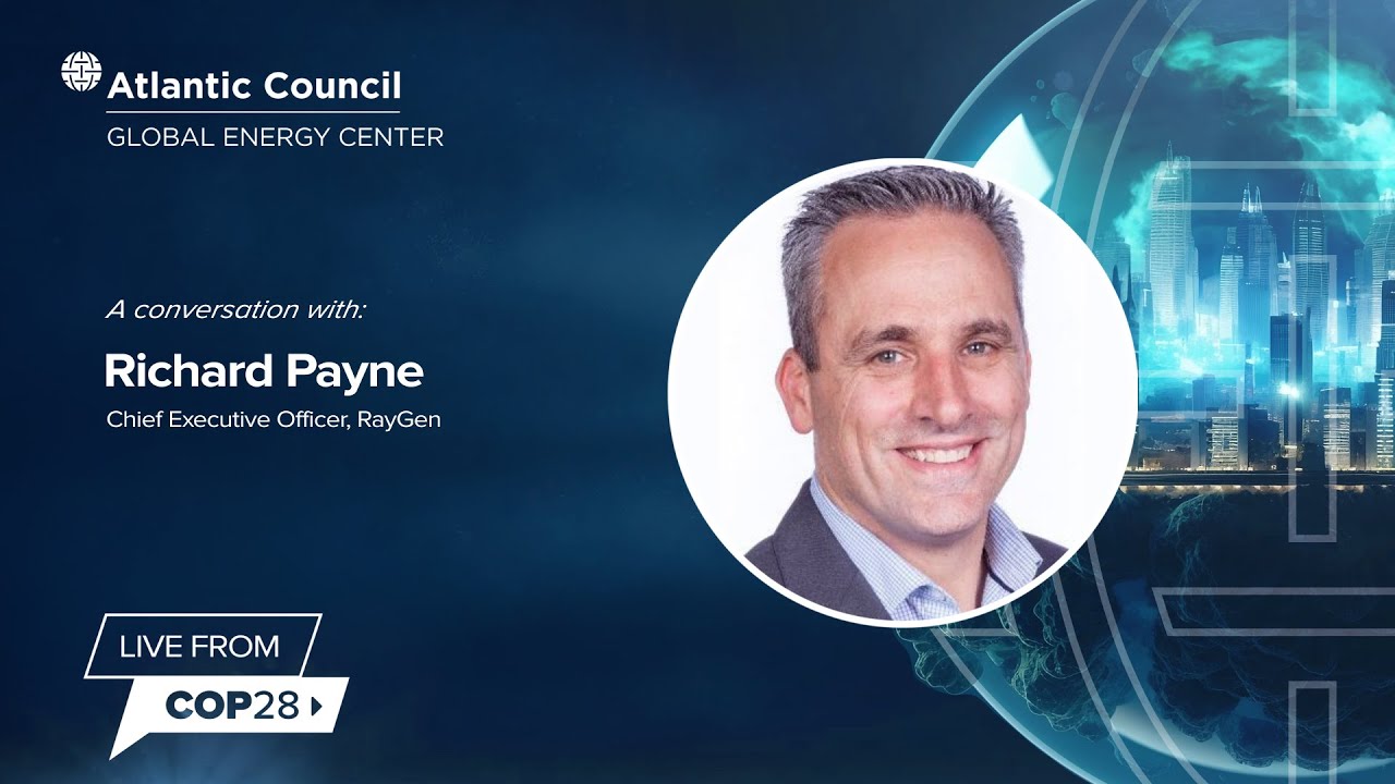 Richard Payne Live from COP28 on renewable energy storage - YouTube