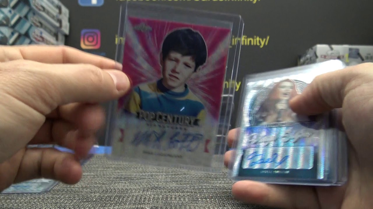 2019 Leaf Pop Century Trading Cards 6 Box 1/2 Case 'Draft HIT' GB - YouTube