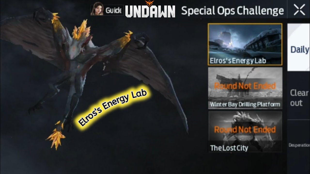 Undawn Elros's Energy Lab Special Ops Challenge gameplay - YouTube