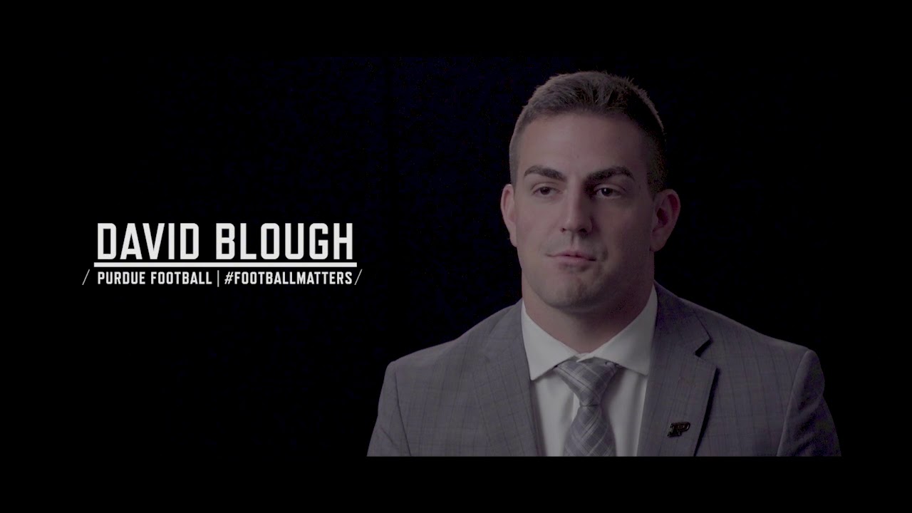 Purdue QB David Blough: 'Football Breaks Down Barriers' - YouTube