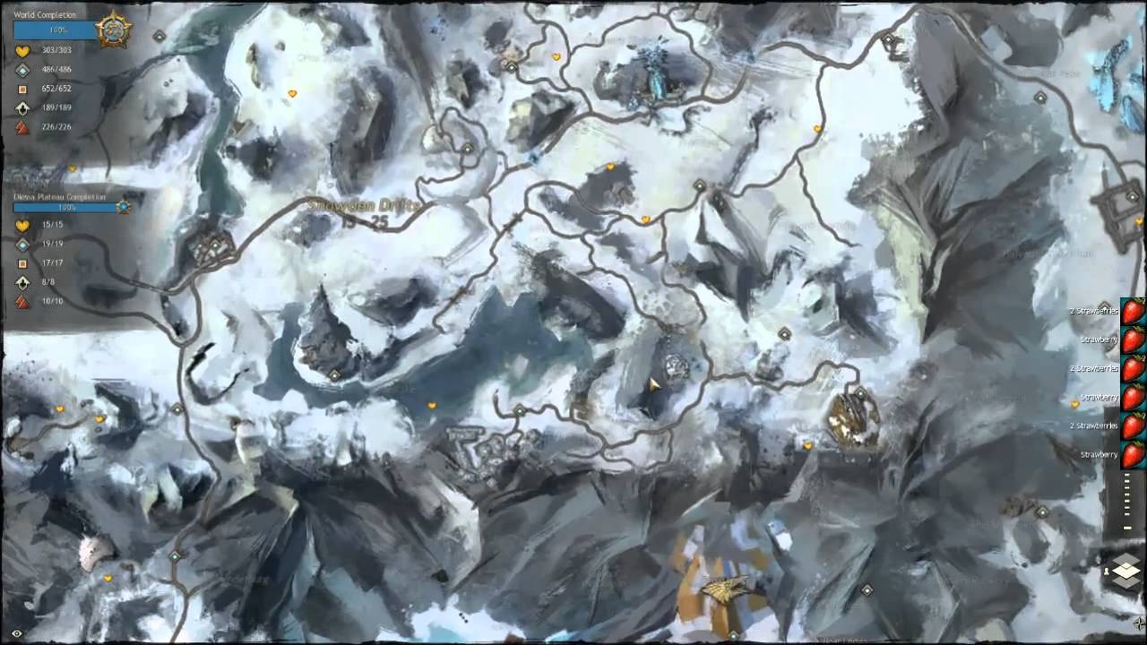 Guild wars 2 Gathering nodes location guide - YouTube