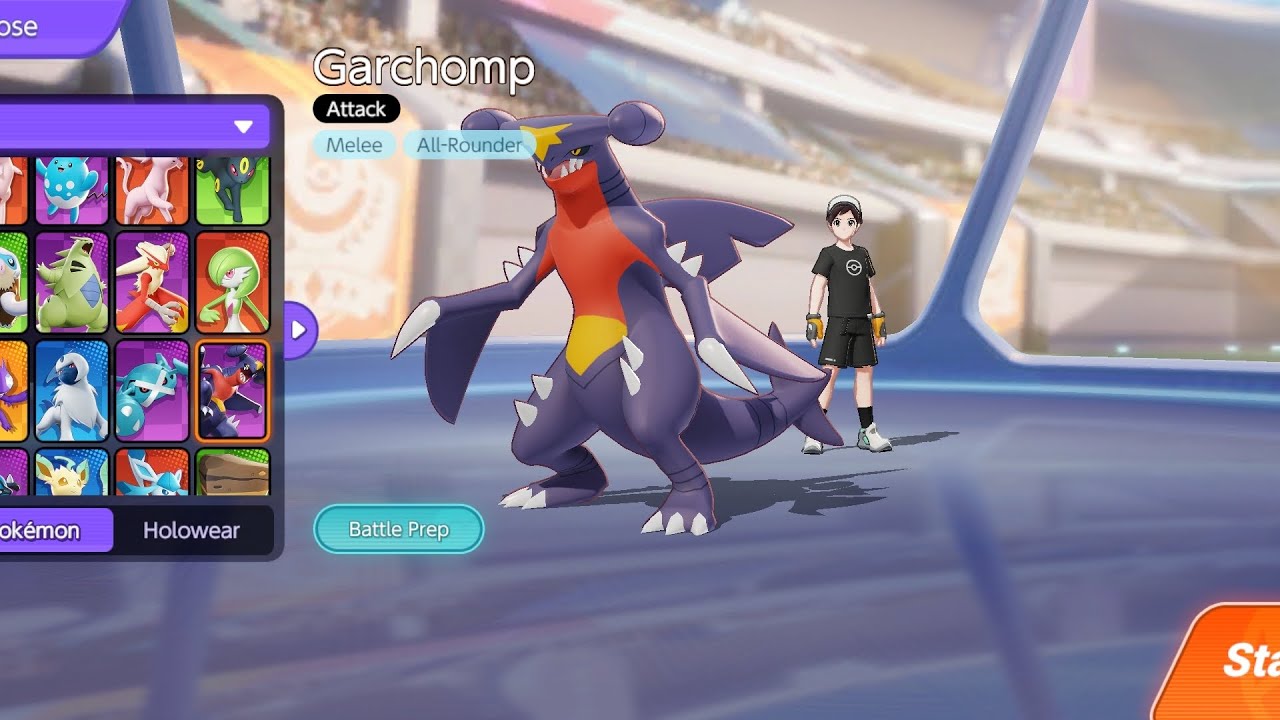 #pokemon unite #garchomp pokemon #gameplay - YouTube