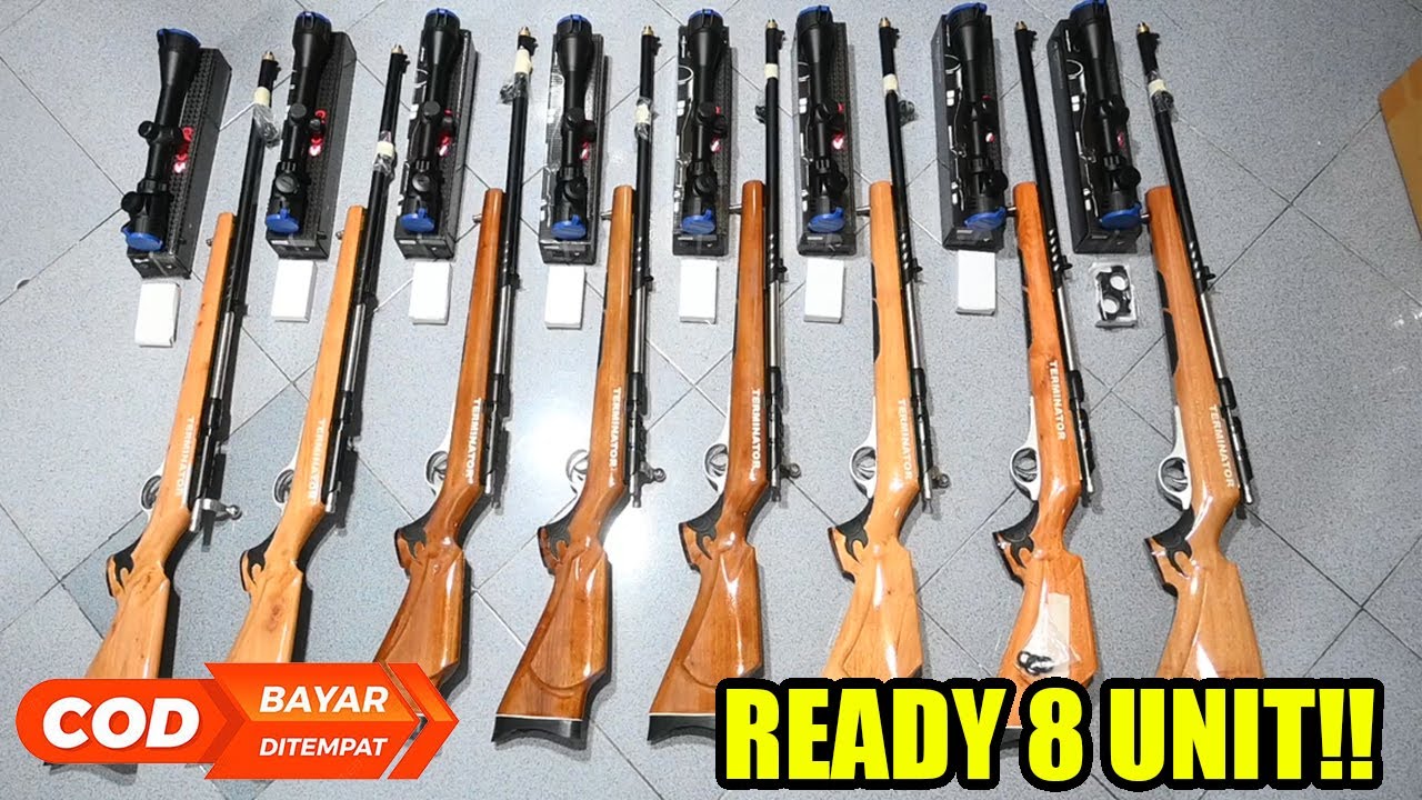 Harga senapan angin PCP RUGER TERMINATOR di bawah 2 jt an bermagazine ...