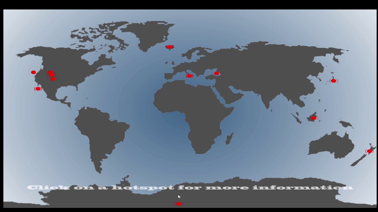 World Map of Extreme Environments - YouTube