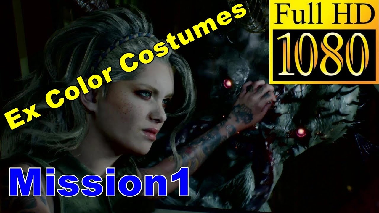 【DMC5】Ex Color Costumes Cutscenes Part2【Mission1】英語音声日本語字幕【1080P/60FPS ...