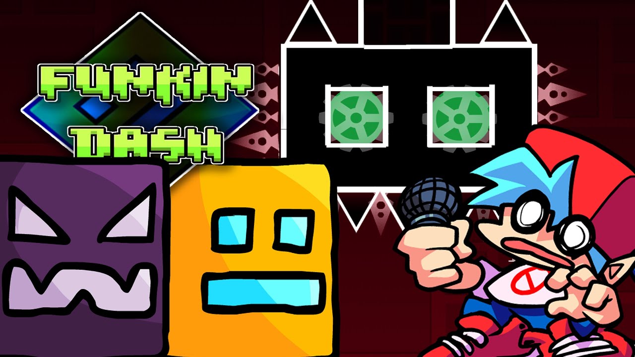 Friday Night Funkin': Funkin' Dash Full Week (En Español) (Geometry ...