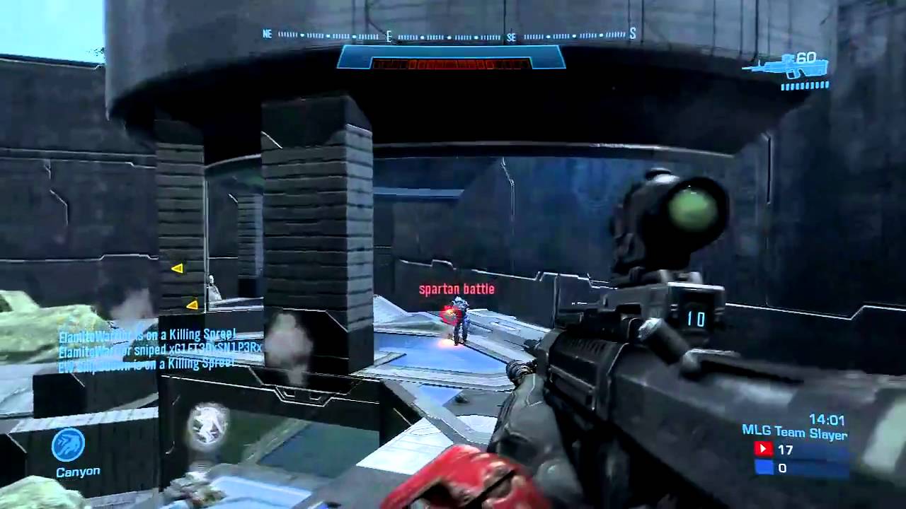 Ghostayame (An MLG Pro) - Halo- Reach 50-0 Win Gameplay (Sanctuary ...