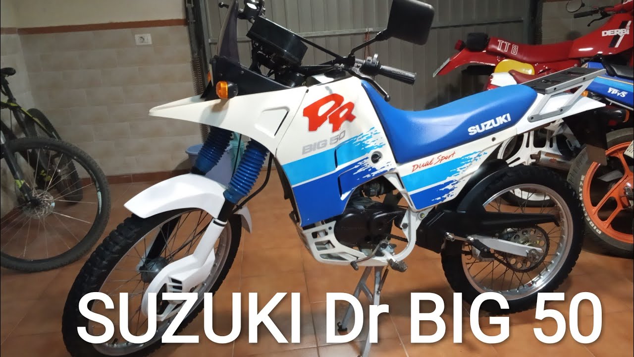 Suzuki Dr Big 50 🤩 lavado de cara!!! - YouTube