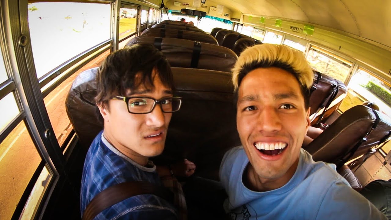 CREEPIEST TIME TRAVELING SCHOOL BUS! - YouTube