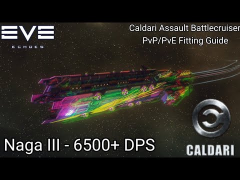 EVE Echoes - Serpent - Naga III - Caldari Assault Battlecruiser PvP/PvE ...