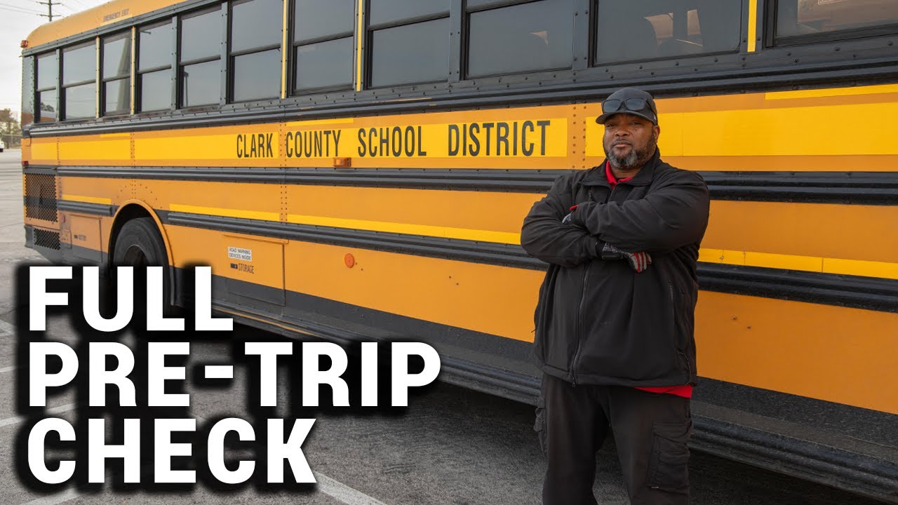 Under The Hood: A Pre-Trip Check With Teddy Miller, CCSD Bus Driver ...