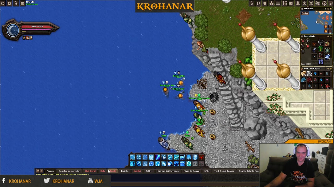 Tibia Avatar - Turminha do Barulho vs Proerd (INTEGRA) - YouTube