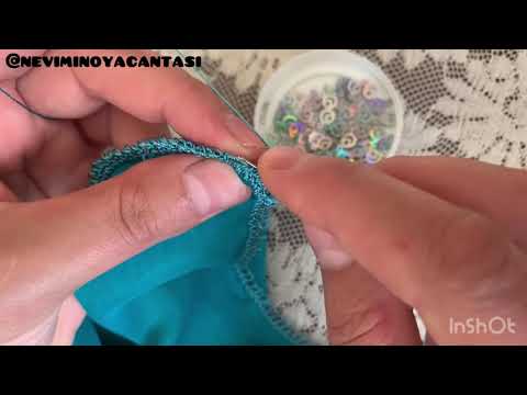 Pullu Sıralı Tığ Oyası (8.model)