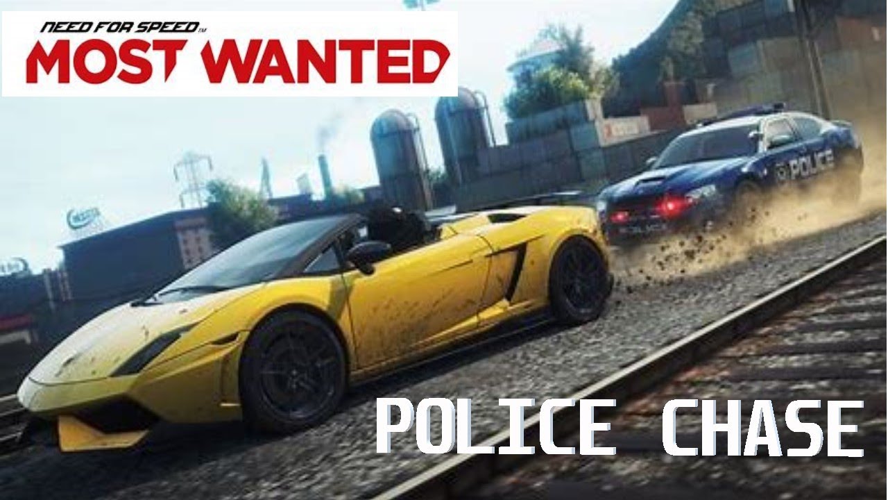 Police Chase In Need For Speed Most Wanted 2012 - YouTube
