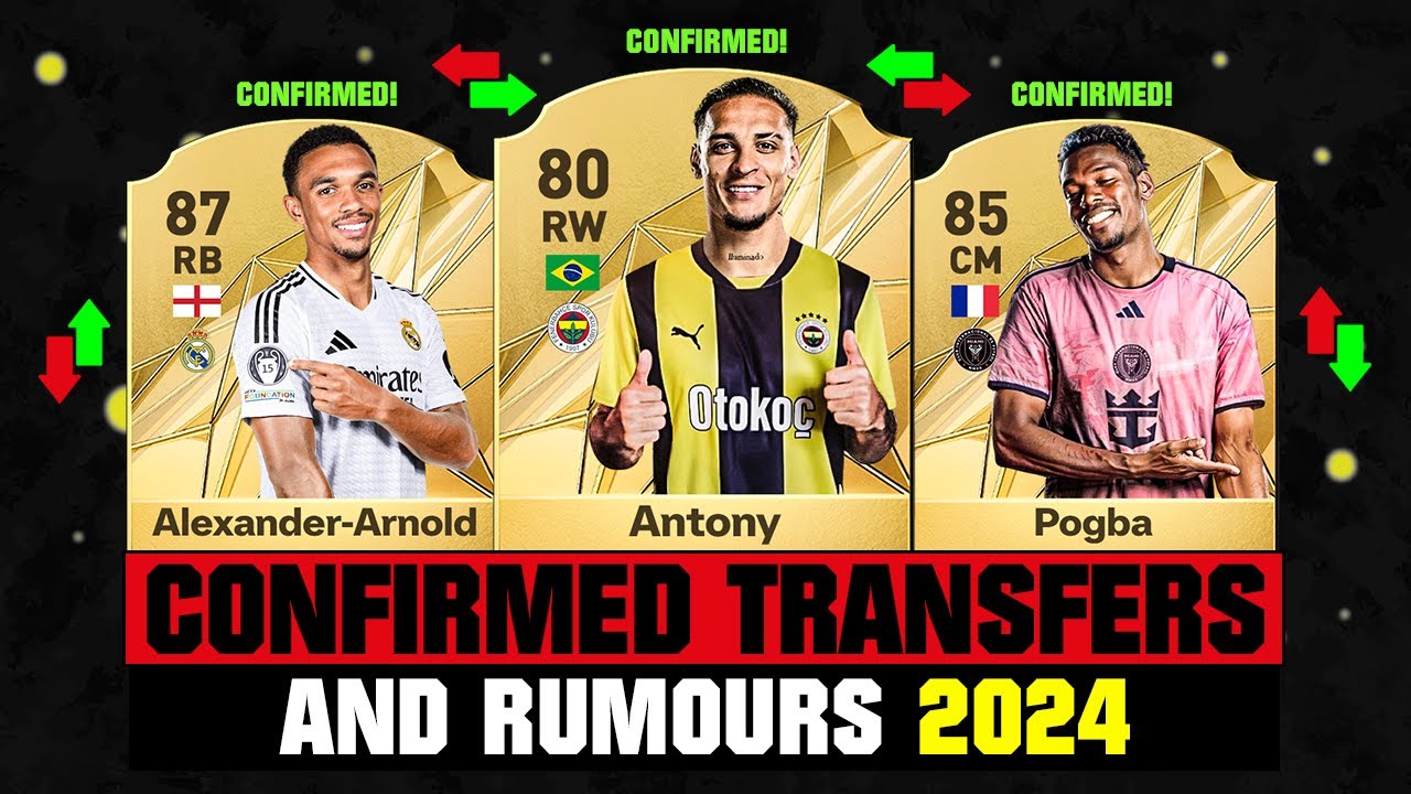 FIFA 25 | NEW CONFIRMED TRANSFERS & RUMOURS! 🤪🔥 ft. Antony, Alexander ...