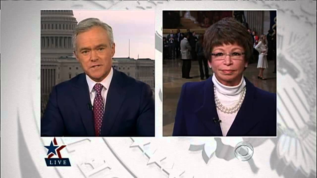 Jarrett: Obama inaugural speech "uplifting" - YouTube