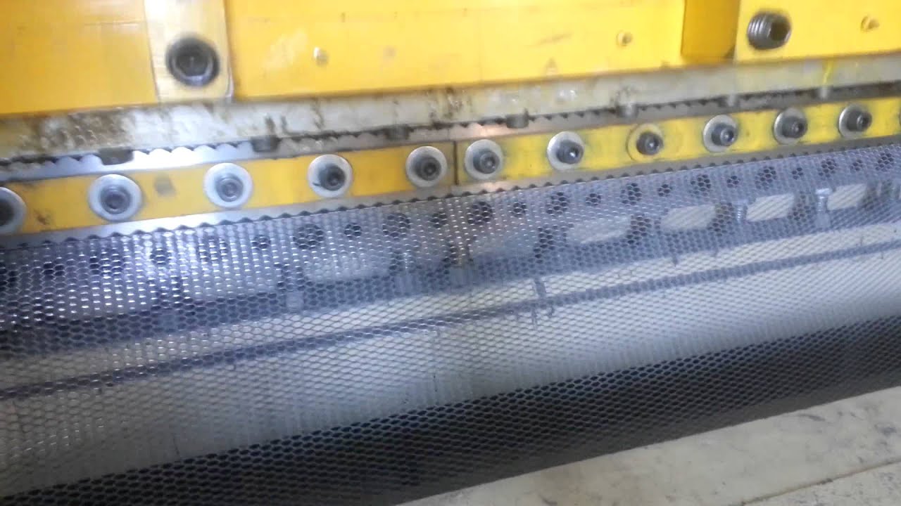 Cinco Series Expanded Metal Press - YouTube