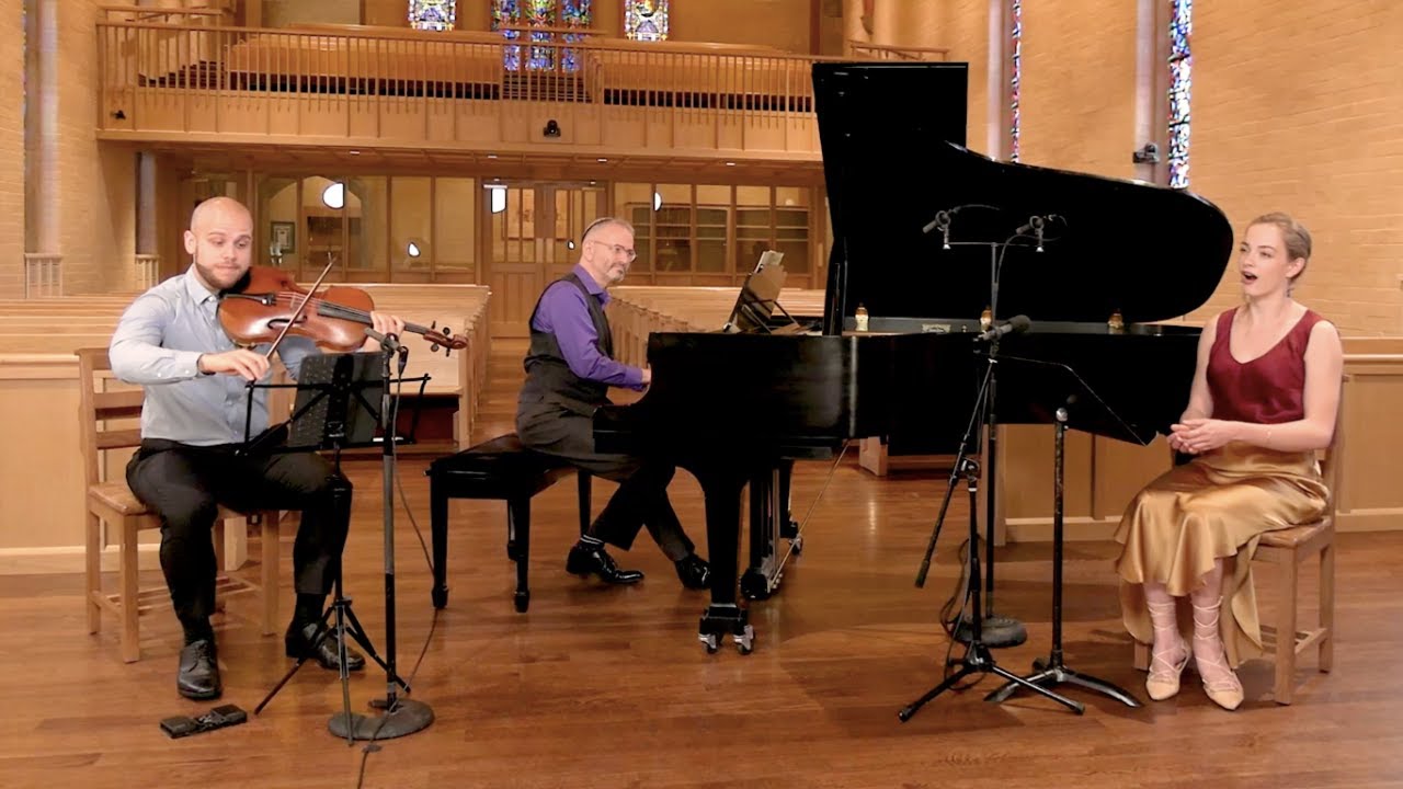 Johannes Brahms "Sacred lullaby" from op. 91. Hailey McAvoy, Andrew ...