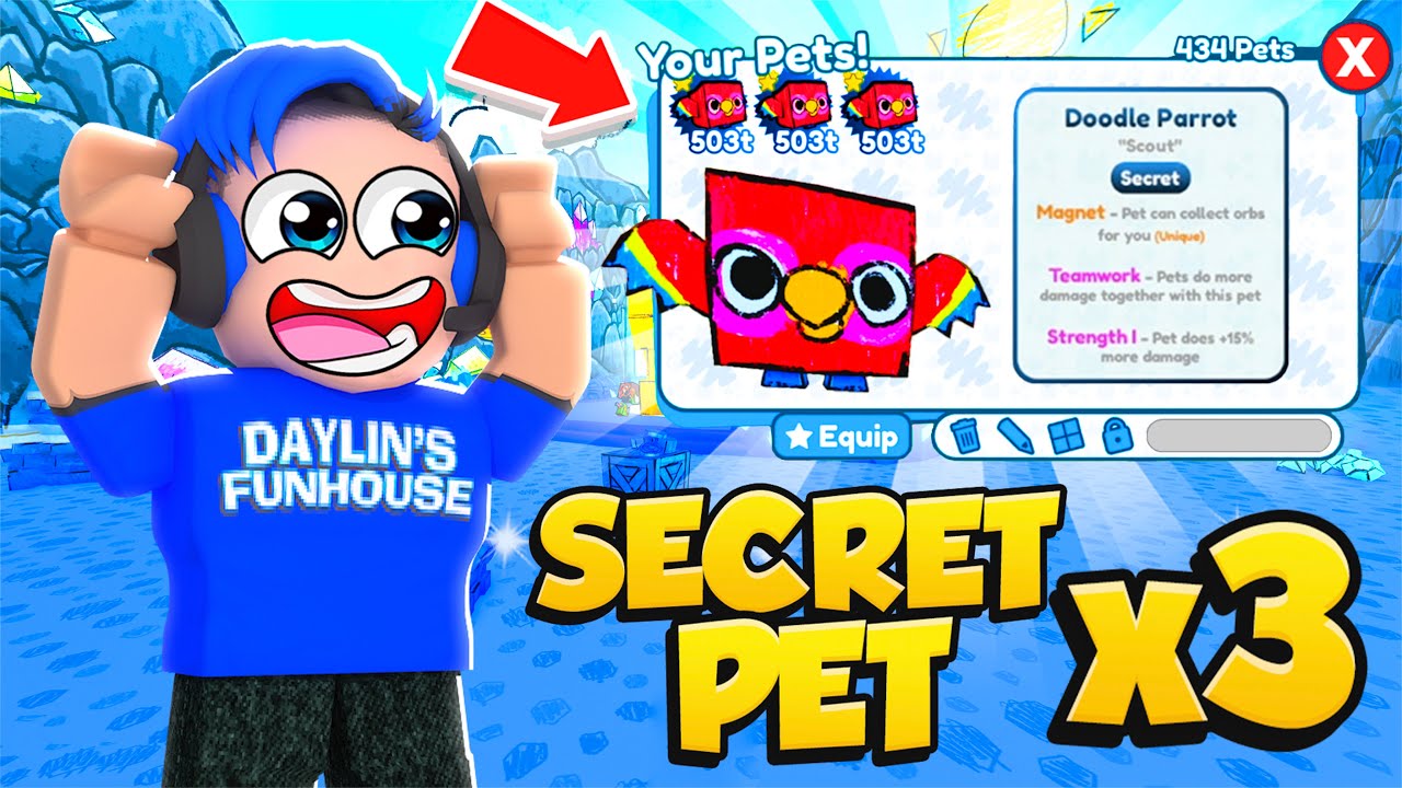 WE HATCHED 3 SECRET RARE PETS IN PET SIMULATOR X - YouTube