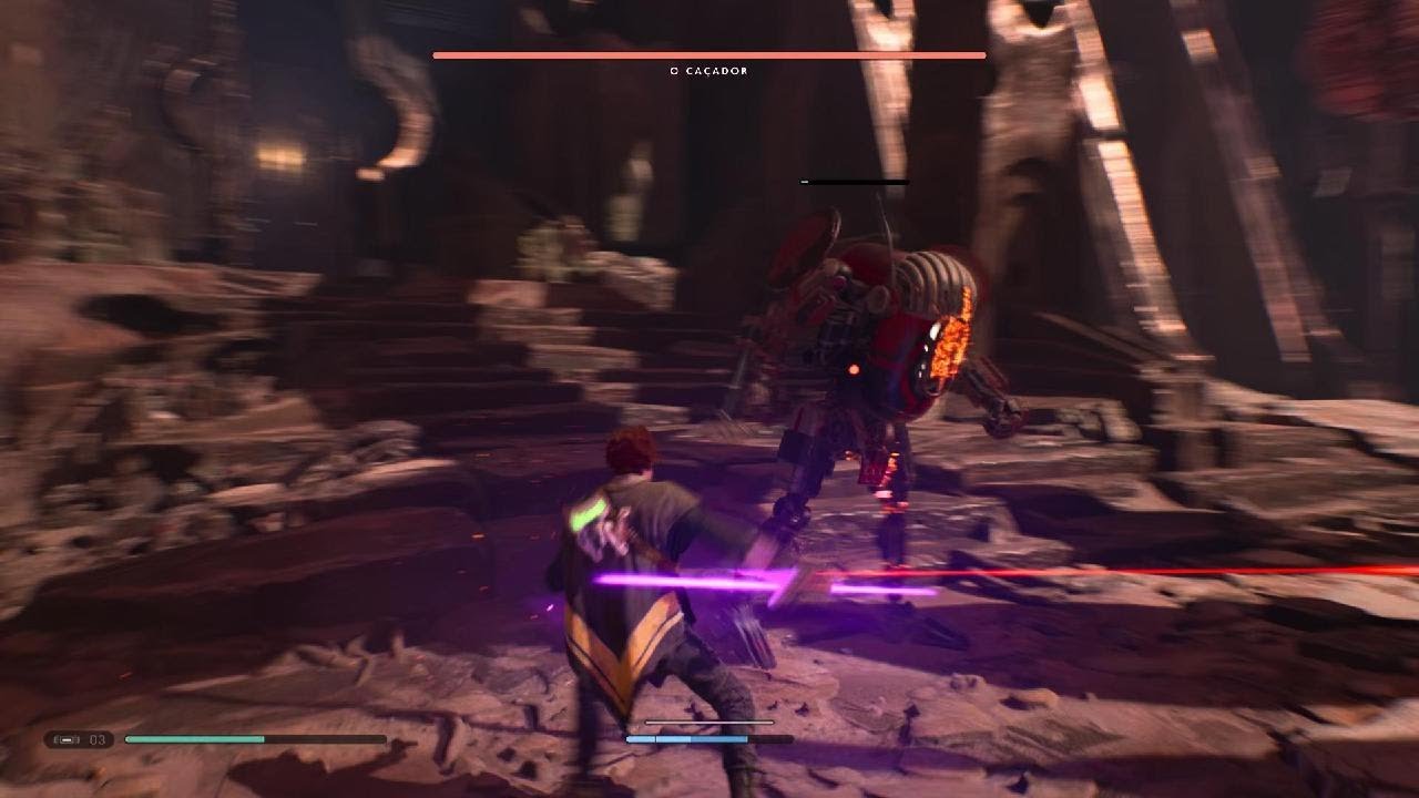 STAR WARS Jedi: Fallen Order SLAEJAX derrotado - YouTube