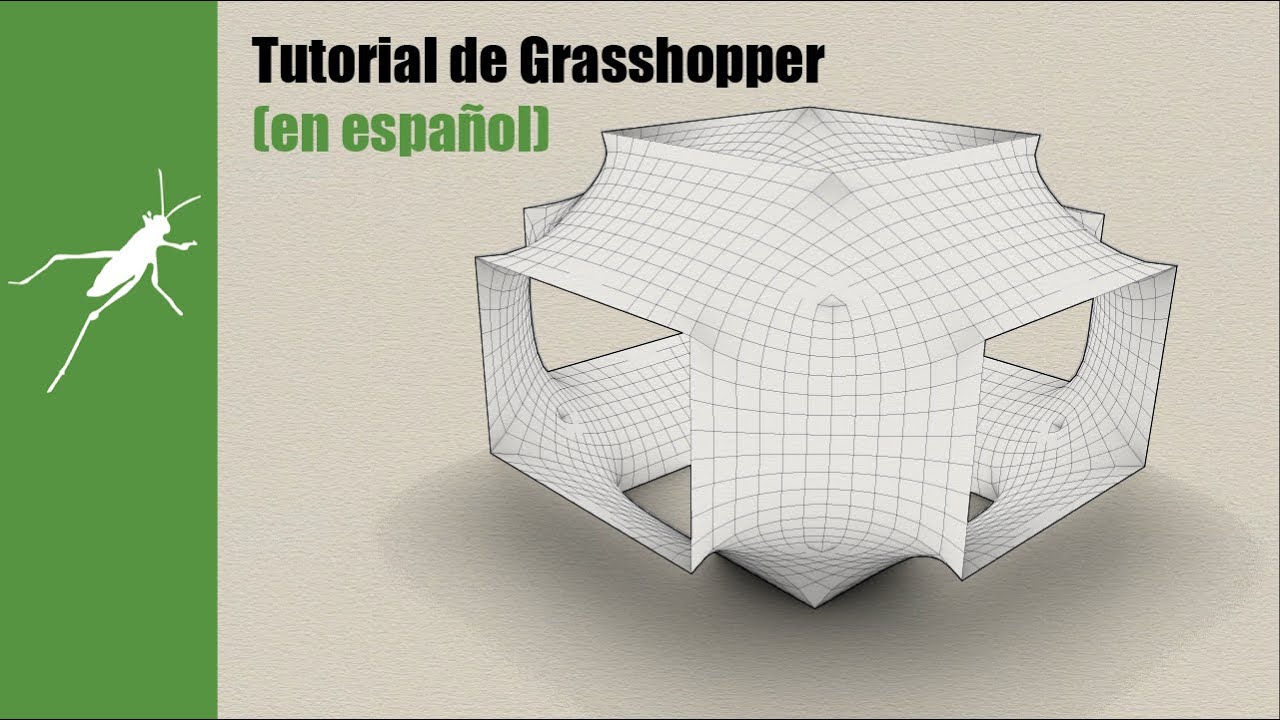 Relajación de superficies usando GrassHopper (Simulación de Kangaroo ...