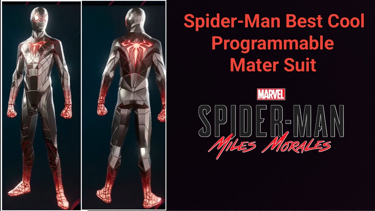 Spider Man Best Cool Programmable Matter Suit | Spider-Man Best Cool ...