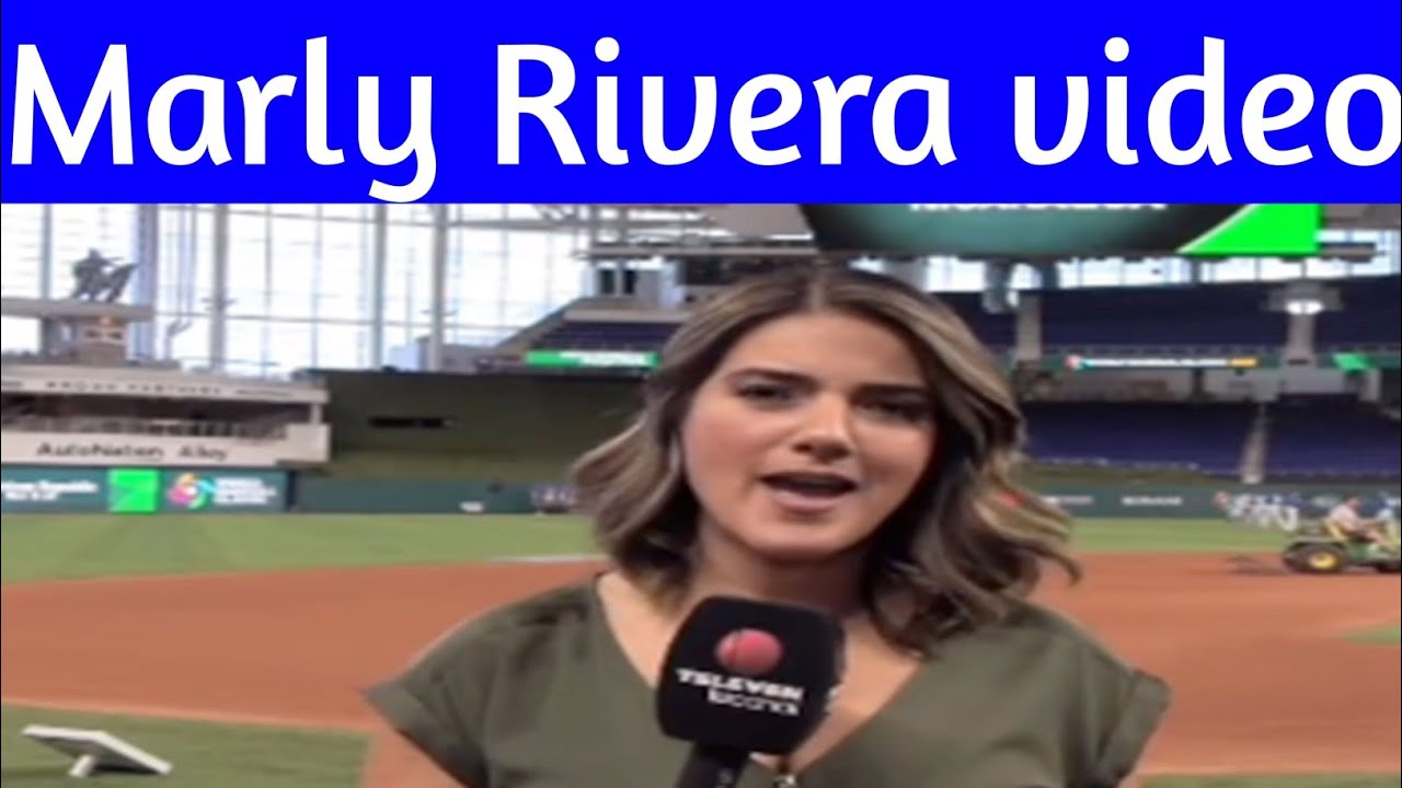 Espn Mlb Reporter Marly Rivera Fired Marly Rivera Ivon Gaete Video Youtube