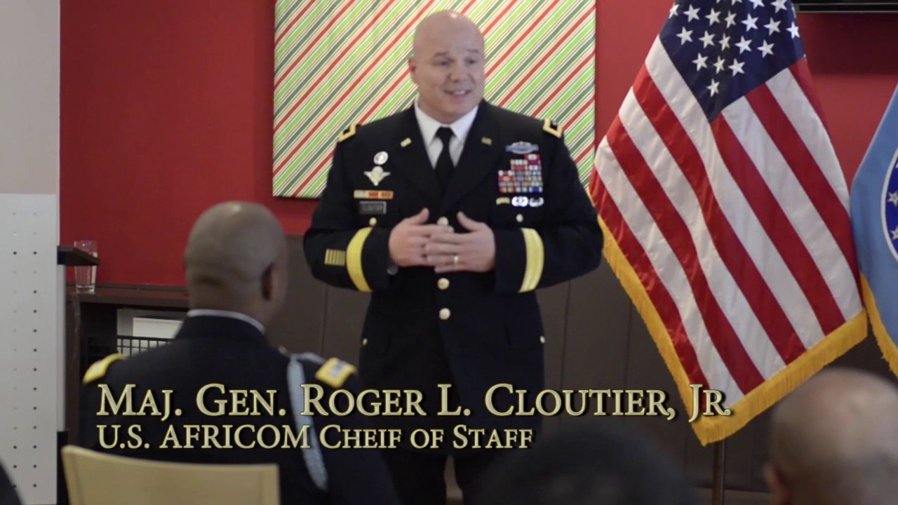 COL "TJ" JOHNSON PROMOTION CEREMONY - YouTube