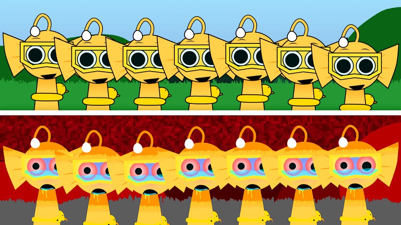 Sprunki Retake OC Deluxe: (Bailey All Character Version) - YouTube