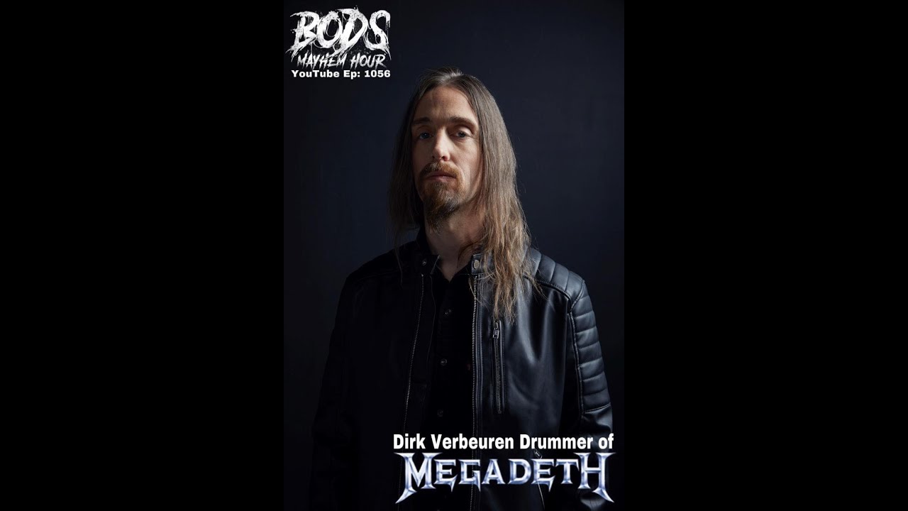 Dirk Verbeuren Drummer of Megadeth - YouTube