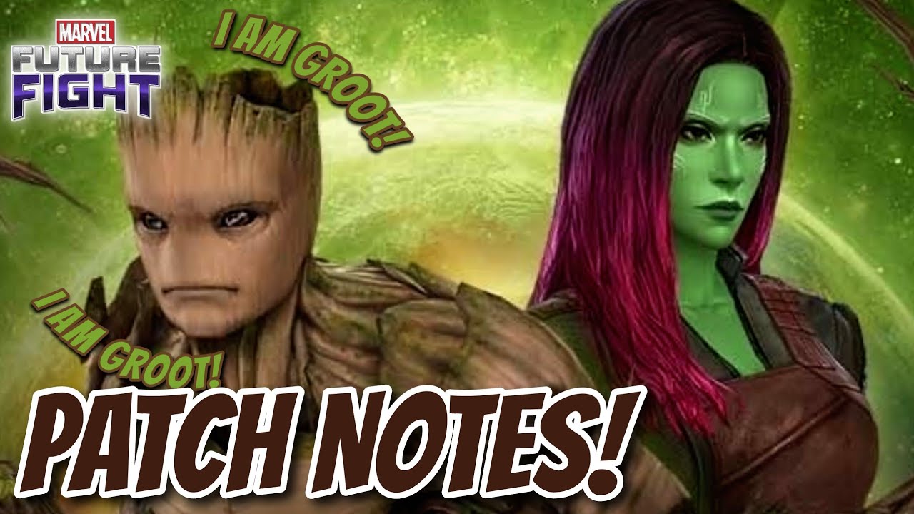 PATCH NOTES IS HERE! GAMORA AND GROOT NEW UNIFORM REVIEW! - MARVEL ...