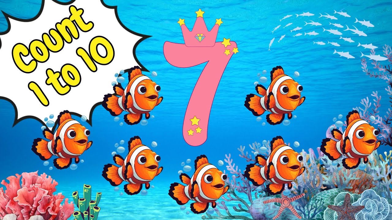 Let's Learn to Count | Count 1 to 10 | Counting for toddlers - YouTube