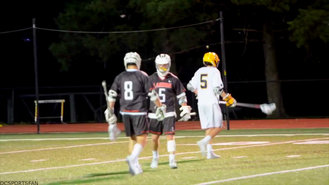 Landon @ Bullis Lacrosse Game Highlights - YouTube