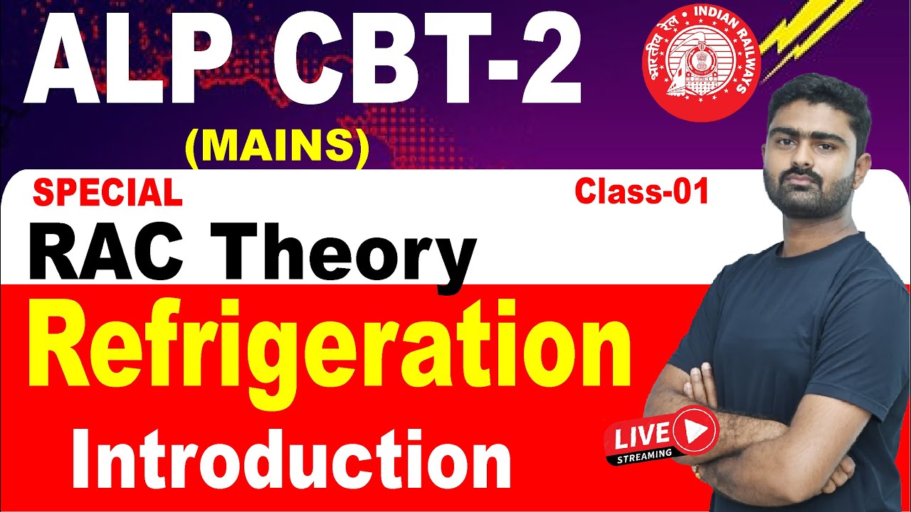 #01 Refrigeration Introduction || RAC Theory || RAC ITI Class || ALP ...
