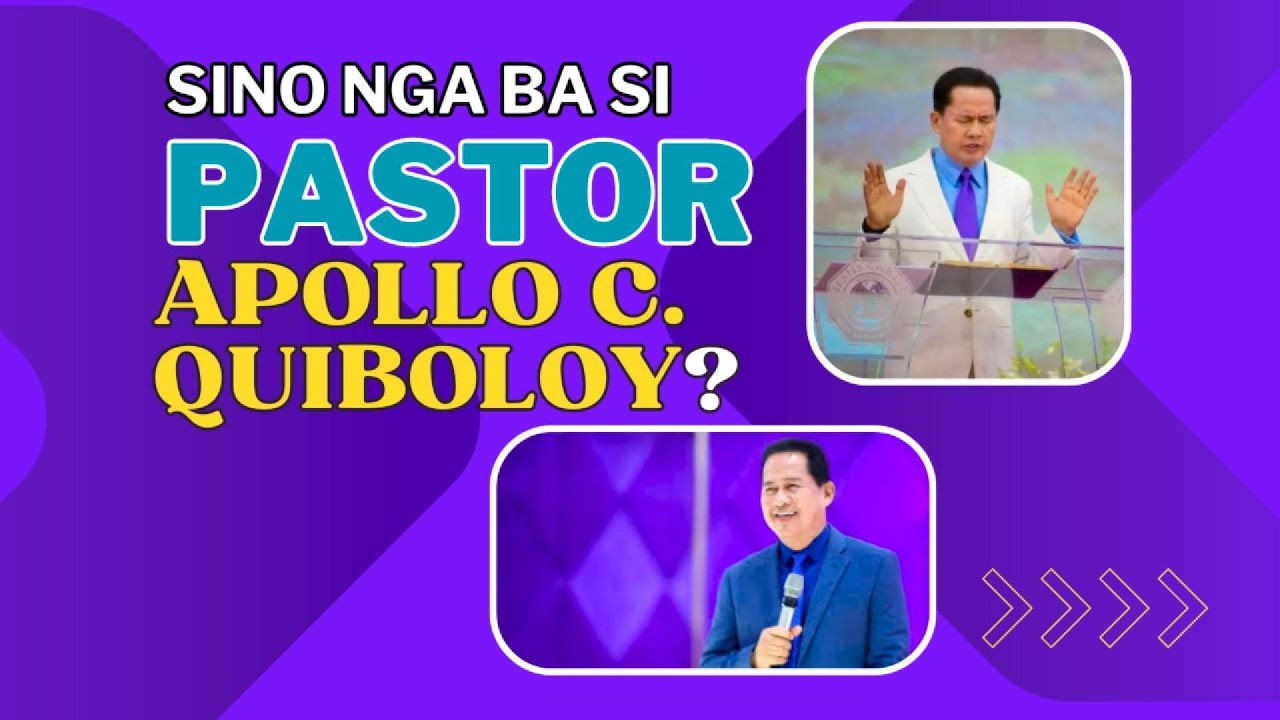 SINO NGA BA SI PASTOR APOLLO C. QUIBOLOY? - YouTube