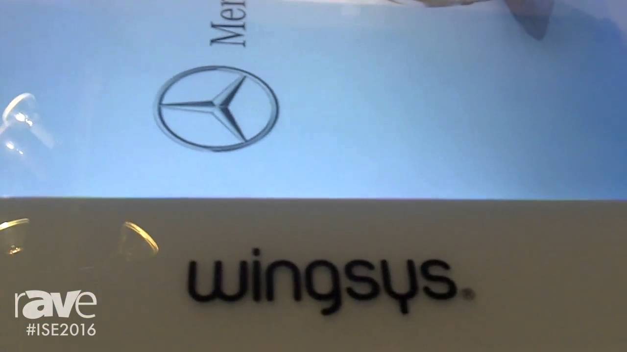 ISE 2016: Famasete Displays Wingsys Interactive Table - YouTube