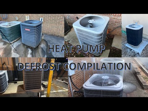 Defrost Cycle Compilation - 15 Heat Pumps Defrosting - YouTube