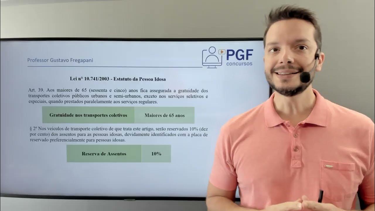 Dicas de Políticas Públicas de Saúde para o concurso do GHC - 5 - Estatuto da Pessoa Idosa - YouTube