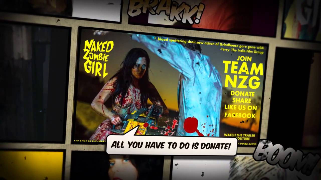 Make A Comic Naked Zombie Girl Youtube