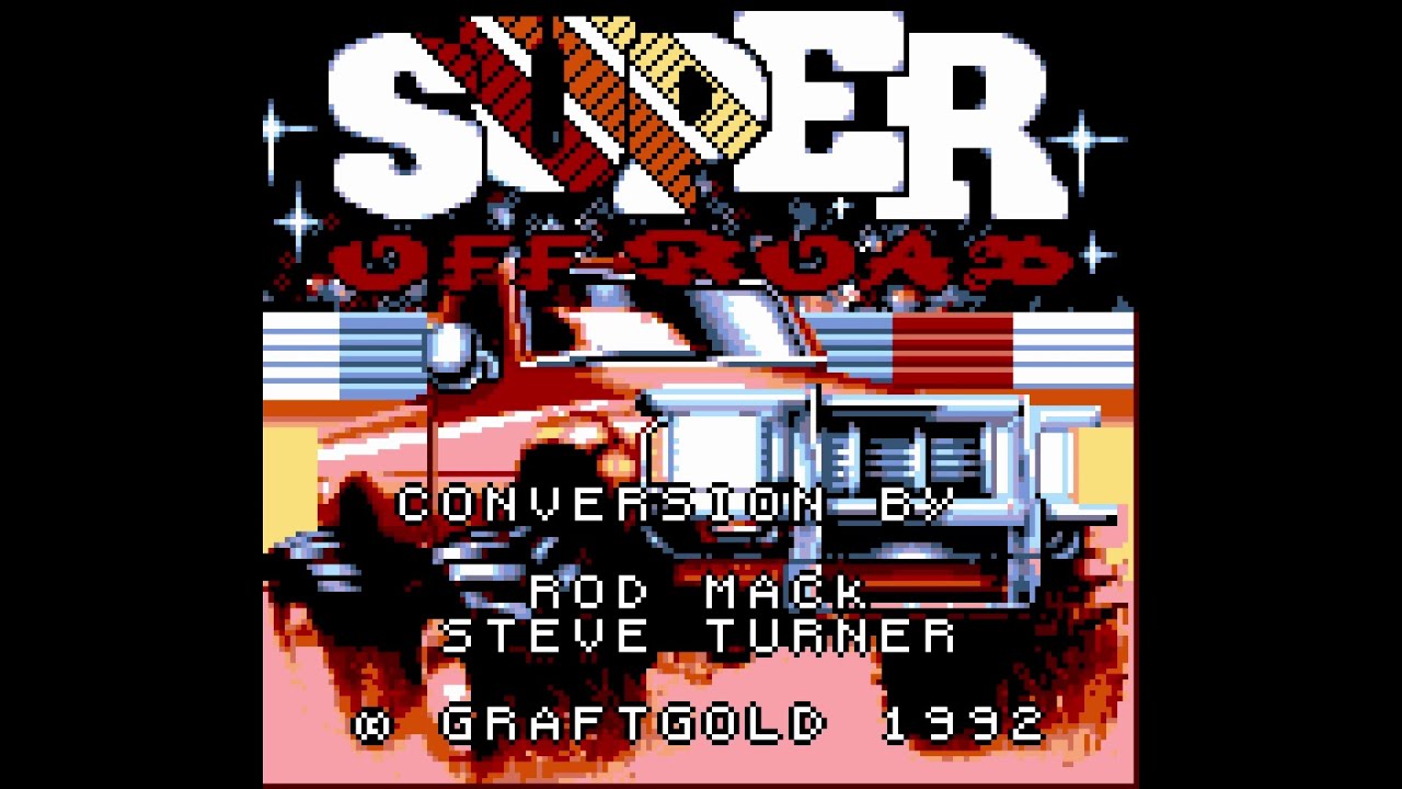 Super Off Road (Game Gear) – Écran-titre (Europe) – 1080p - YouTube