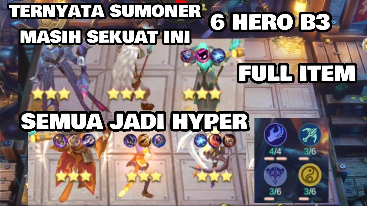 TERNYATA SUMONER MASIH SEKUAT INI!!! SEMUA HERO JADI HYPER - YouTube