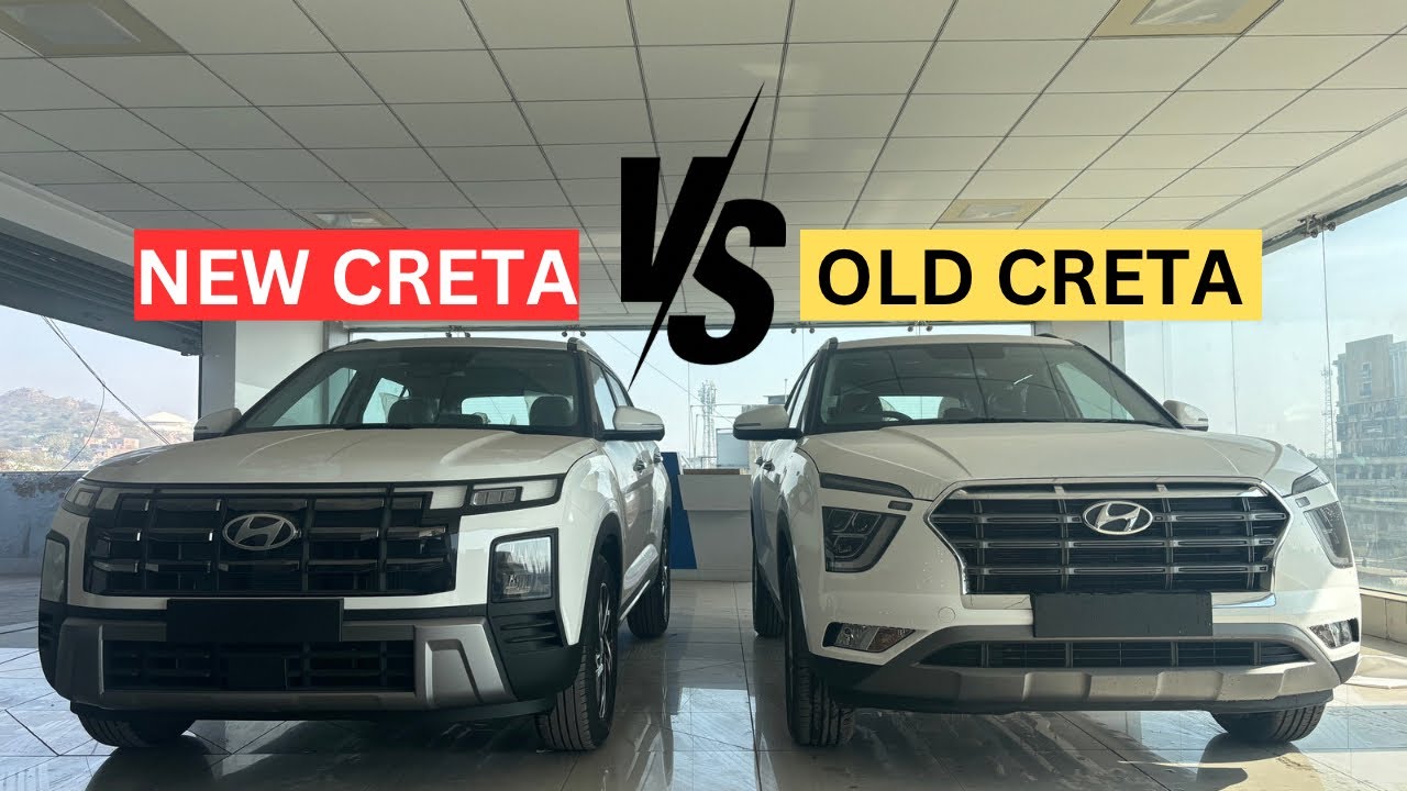 New Creta 2024 vs Creta 2023 detailed comparison #creta #hyundai - YouTube