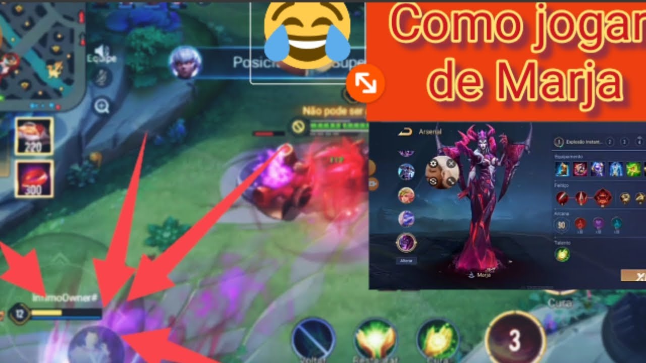 como jogar de Marja de Arena Of valor - YouTube